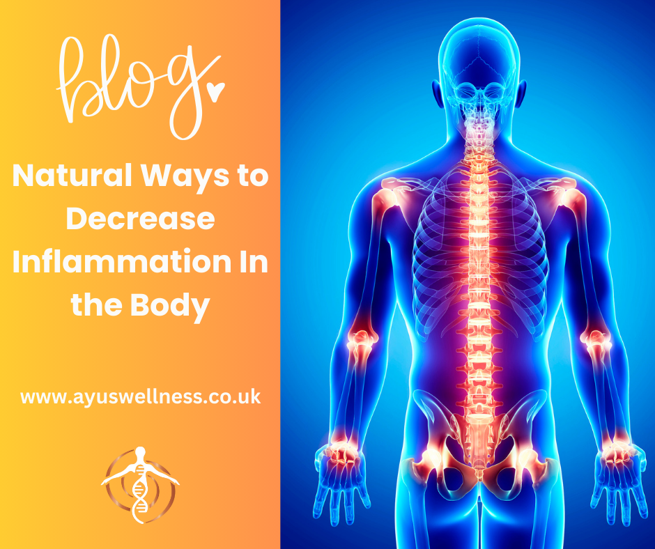 Natural Ways to Decrease Inflammation In the Body – Ayus Wellness
