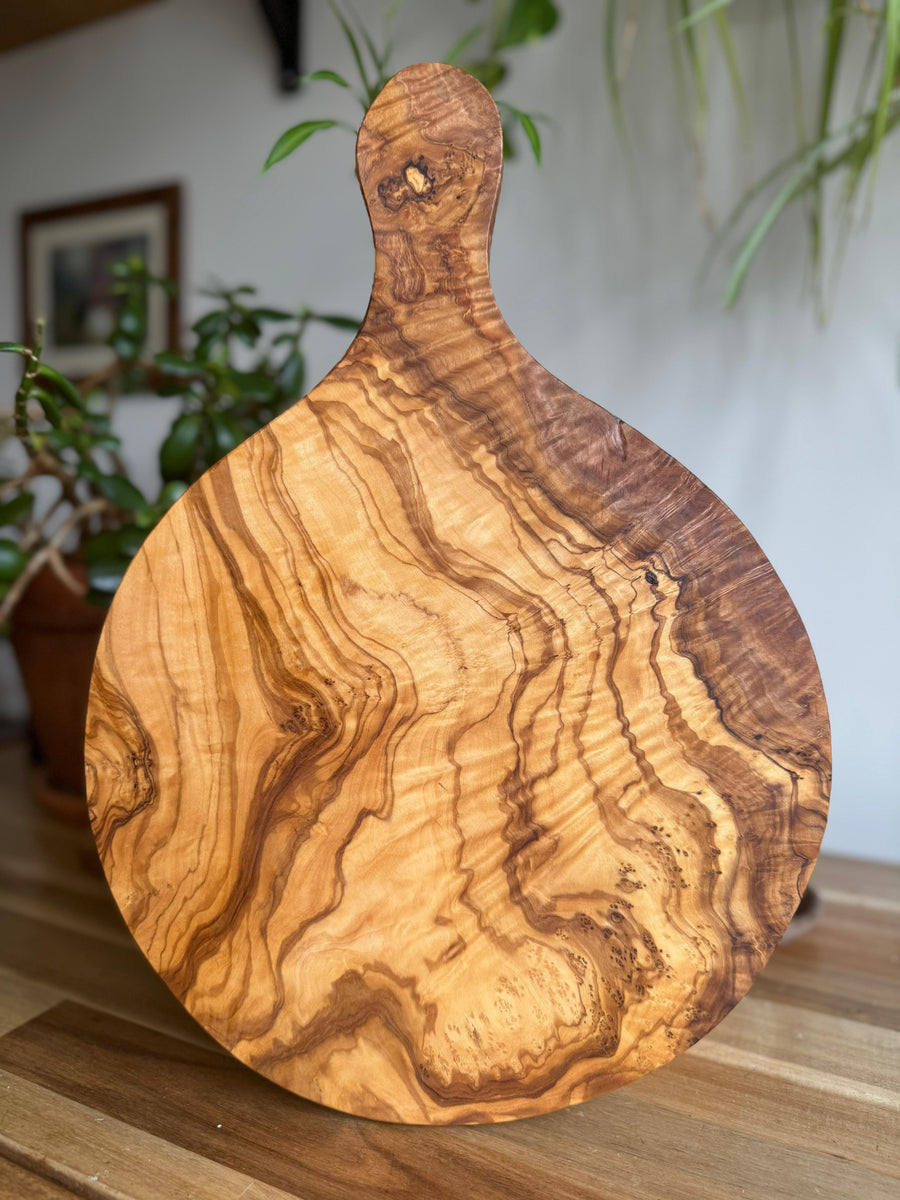 Olive Wood Pizza Board – Ayus Wellness