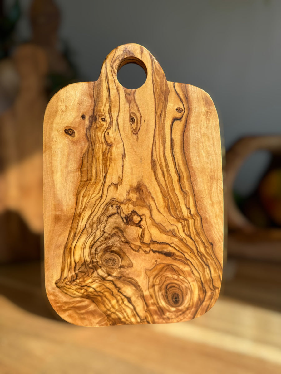 Olive Wood Hangable Serving Board – Ayus Wellness