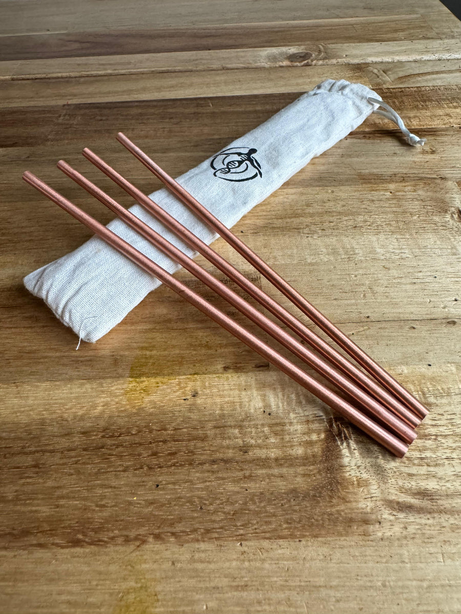 Copper Straws (Set of 4) – Ayus Wellness